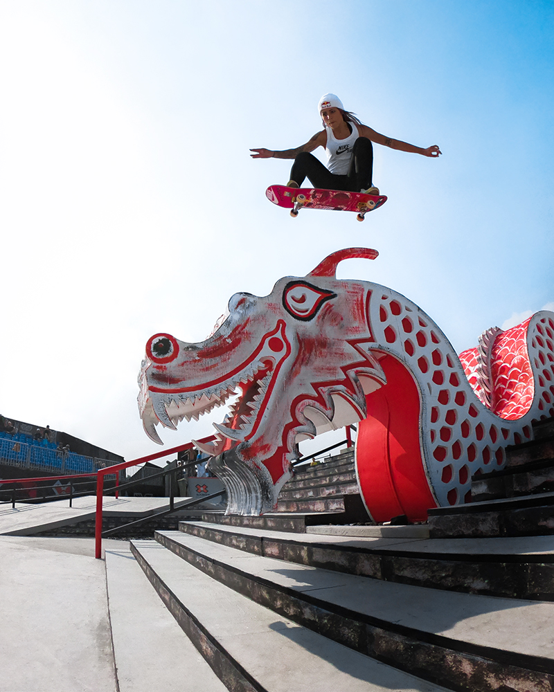 Red Dragon Skate Wallpaper