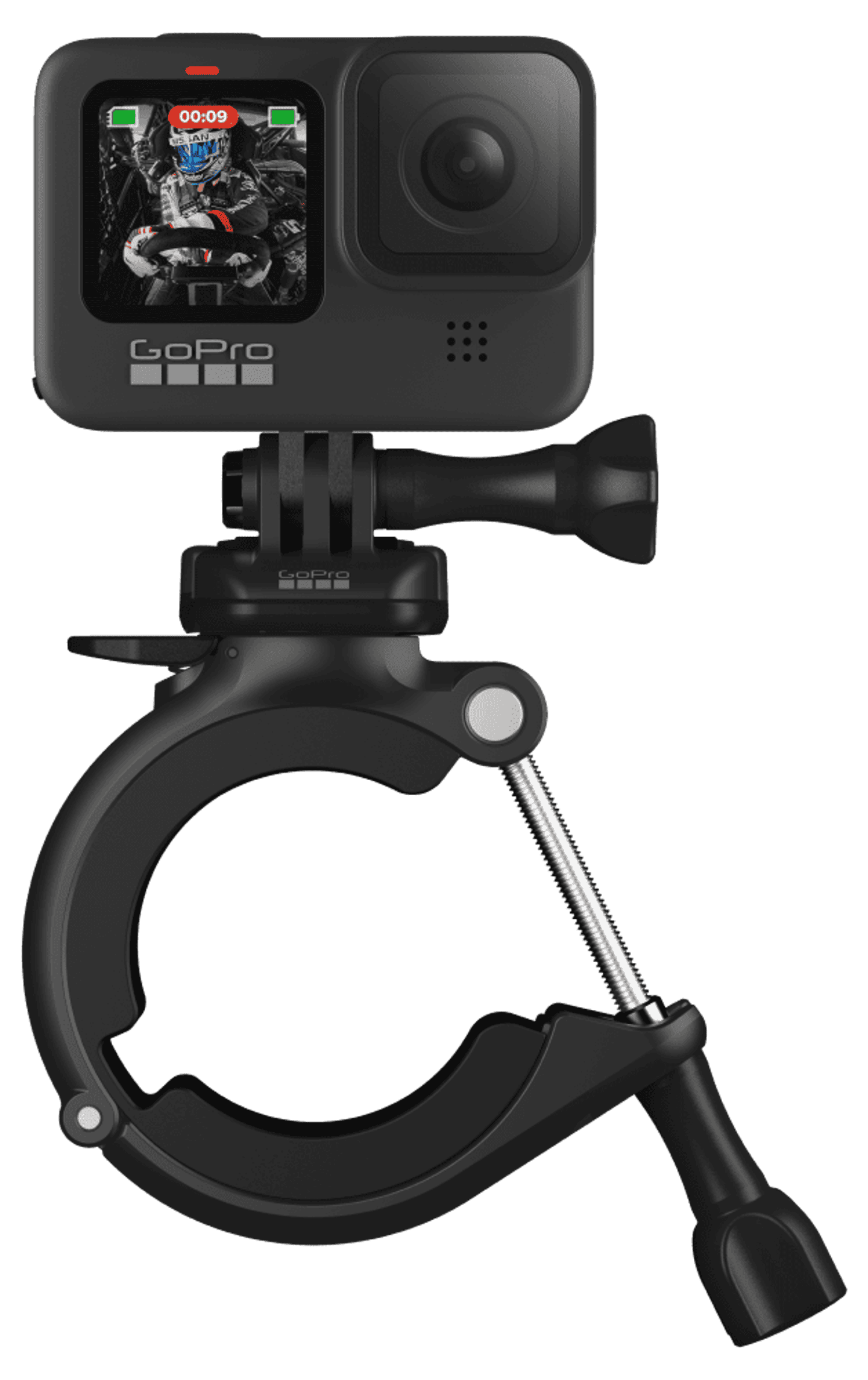 Large Tube / Roll Bar / Pipe Camera Mount | GoPro