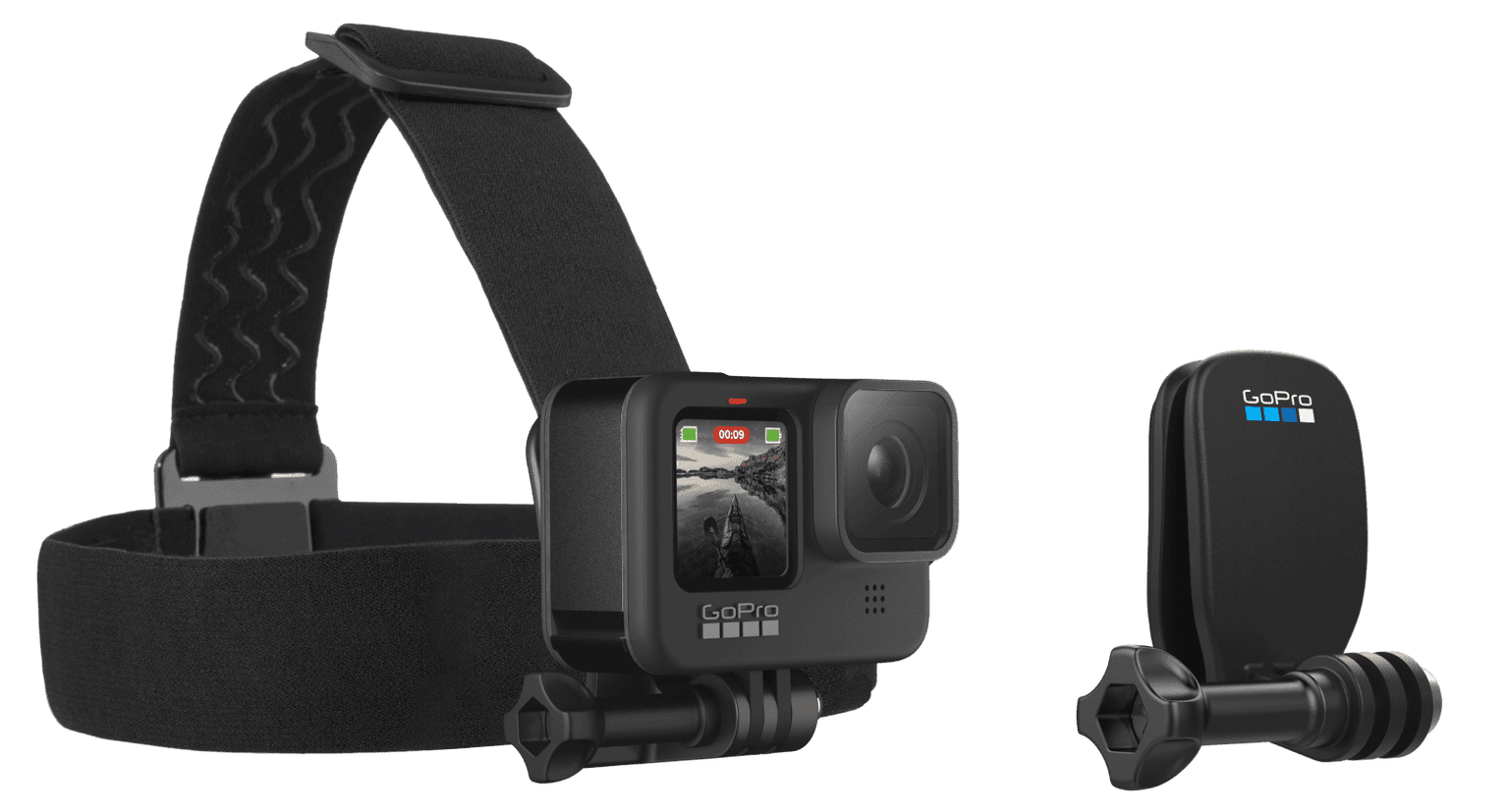 Head Strap & QuickClip - Camera Head Mount | GoPro