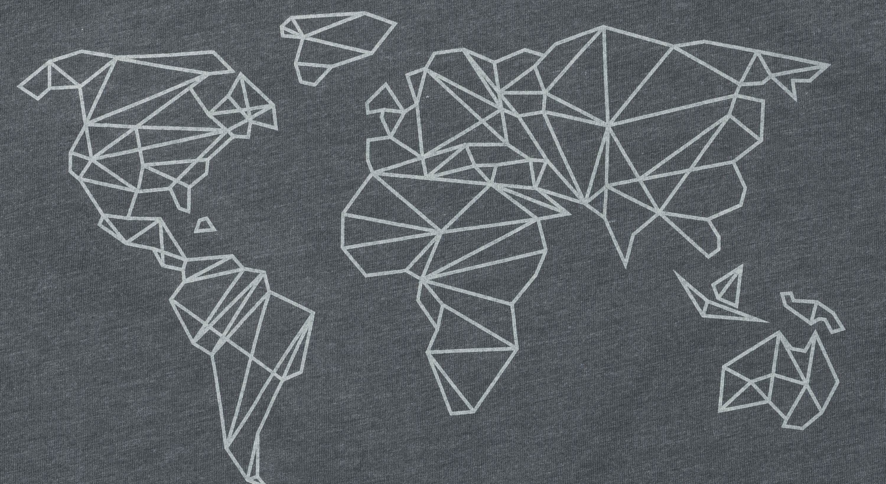 Global Graphic Tee – Gray (Unisex T-Shirt) | GoPro