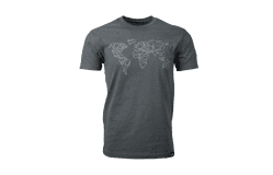 Global Graphic Tee – Gray (Unisex T-Shirt) | GoPro
